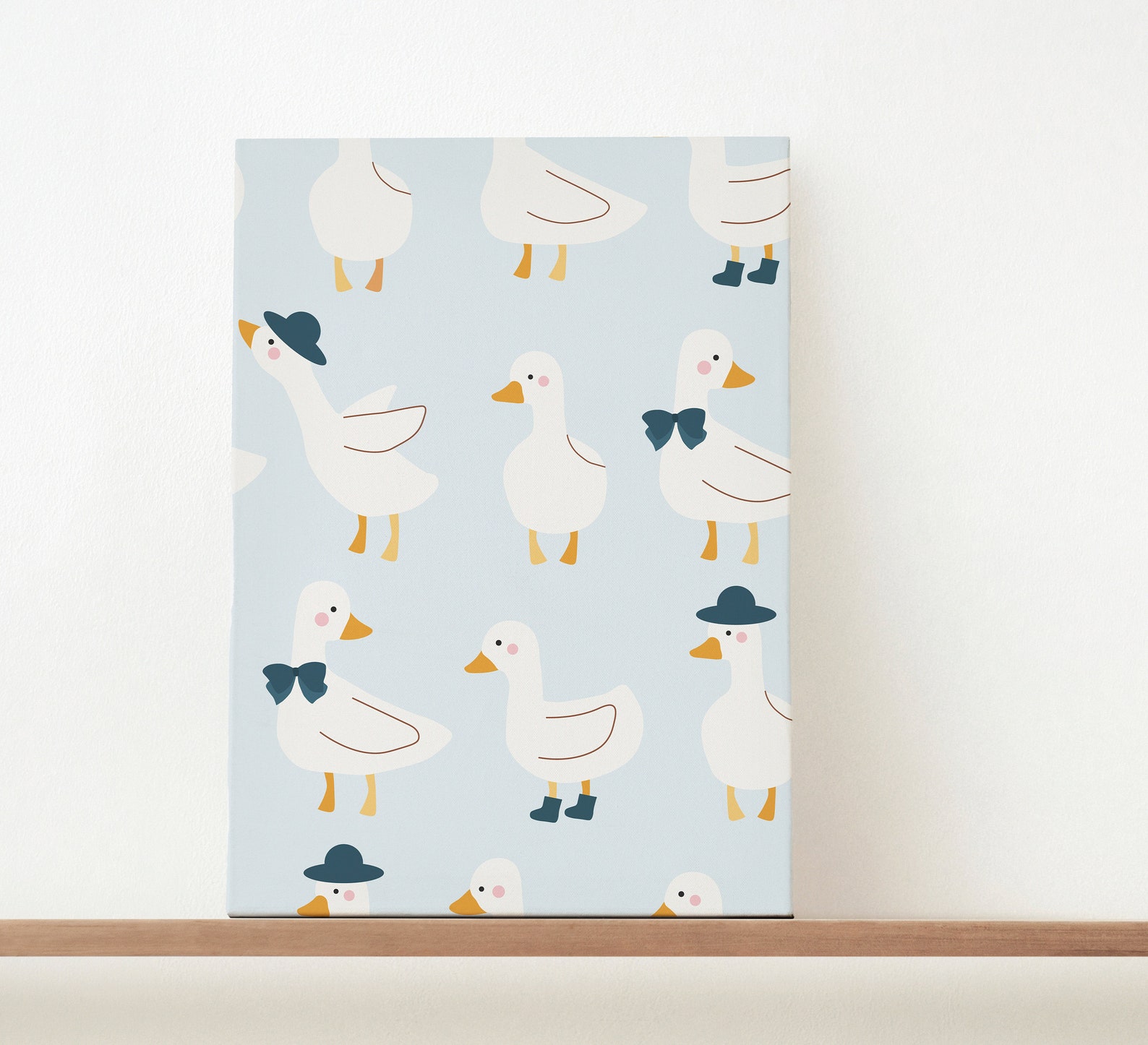 Ducks Seamless Repeat Pattern File ,seamless Pattern for Fabric ...