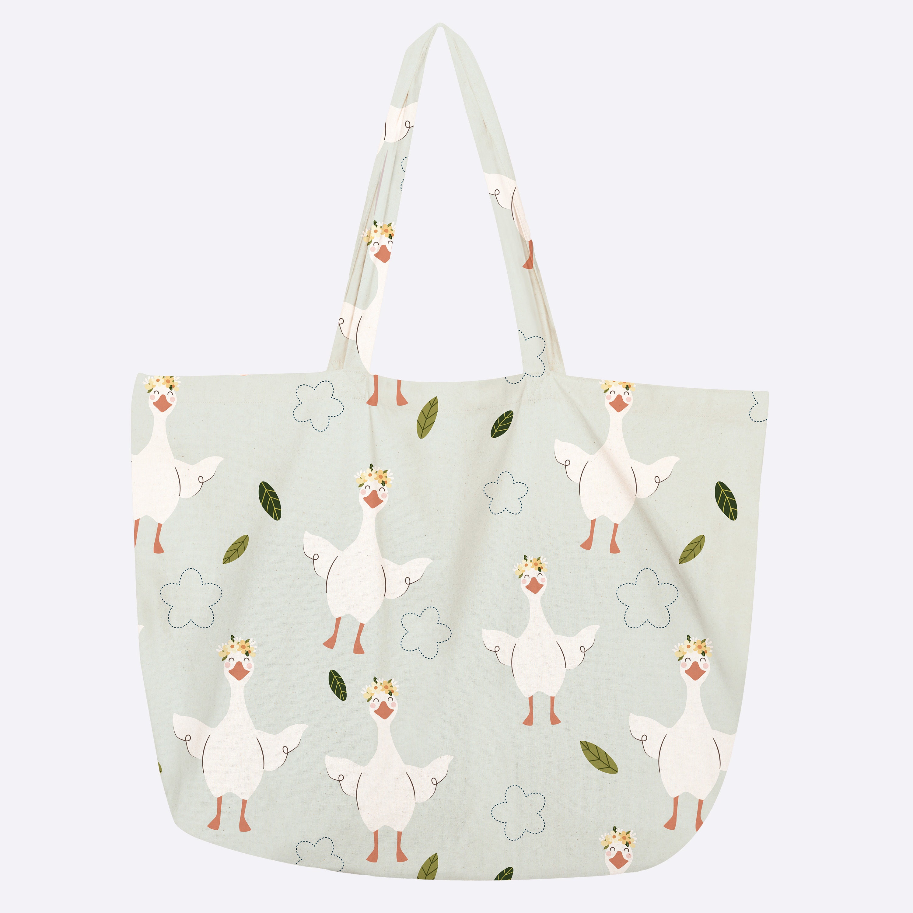 Goose With Flower Headband Seamless Repeat Pattern File ,seamless ...