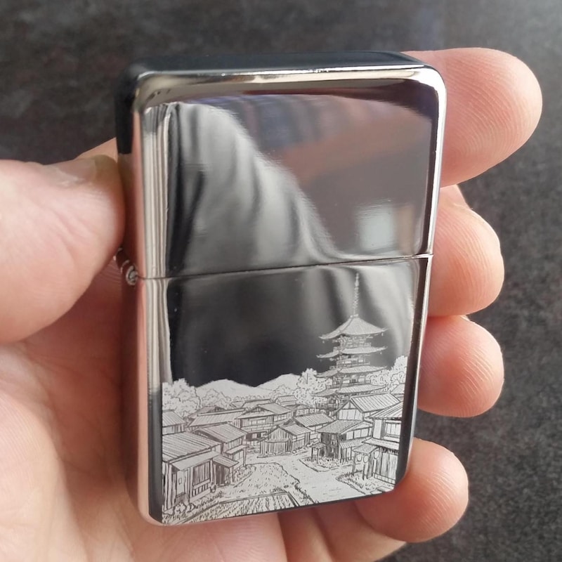 Japanese Art Lighter - Etsy UK