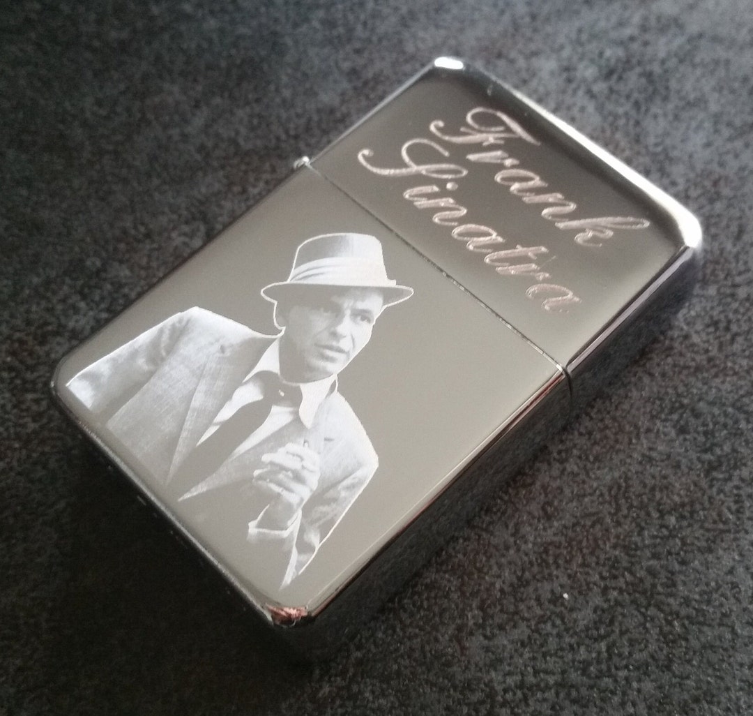 Frank Sinatra Engraved Lighter Set the Mood With the - Etsy
