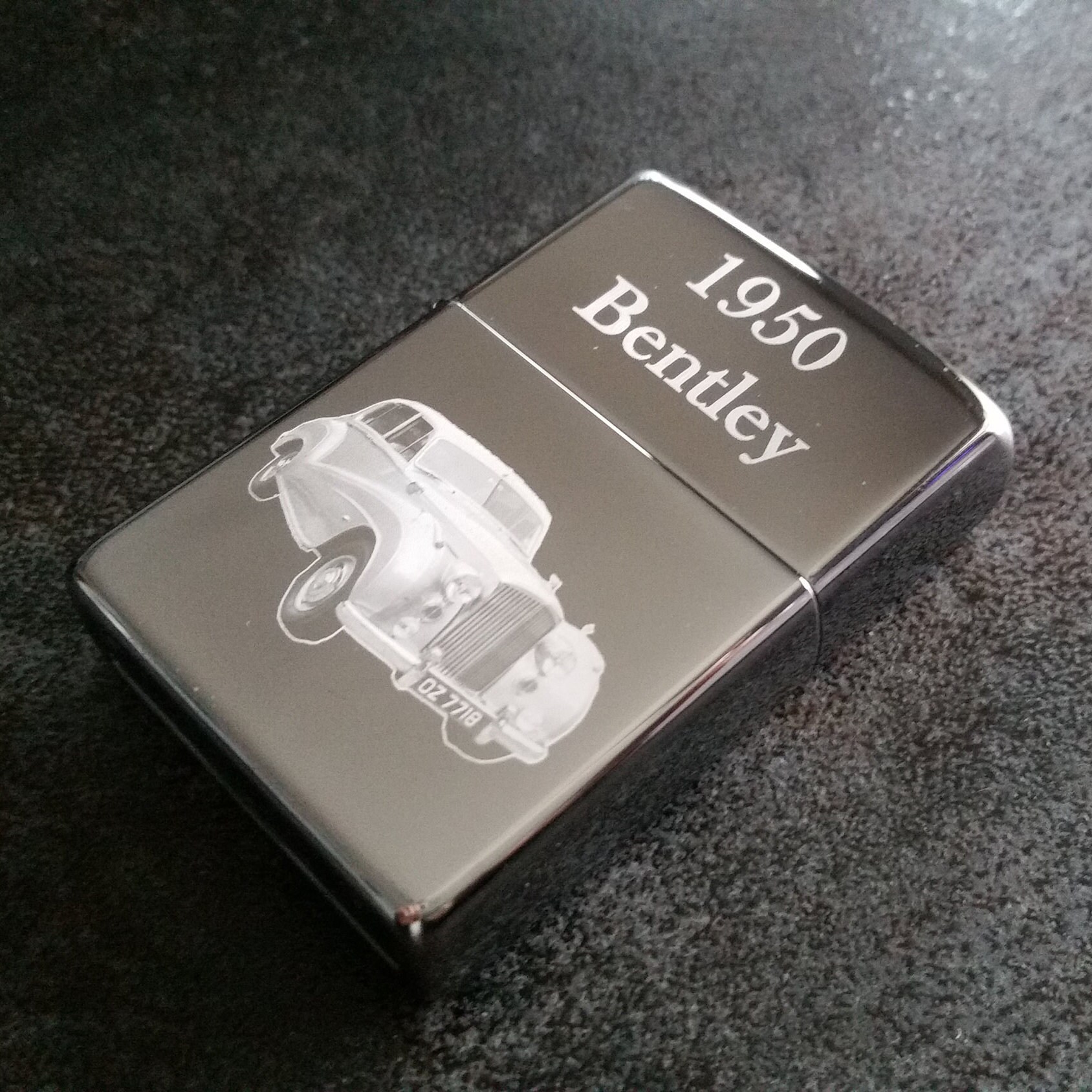 1950 Bentley Engraved Steel Lighter Timeless Elegance and Luxury - Etsy