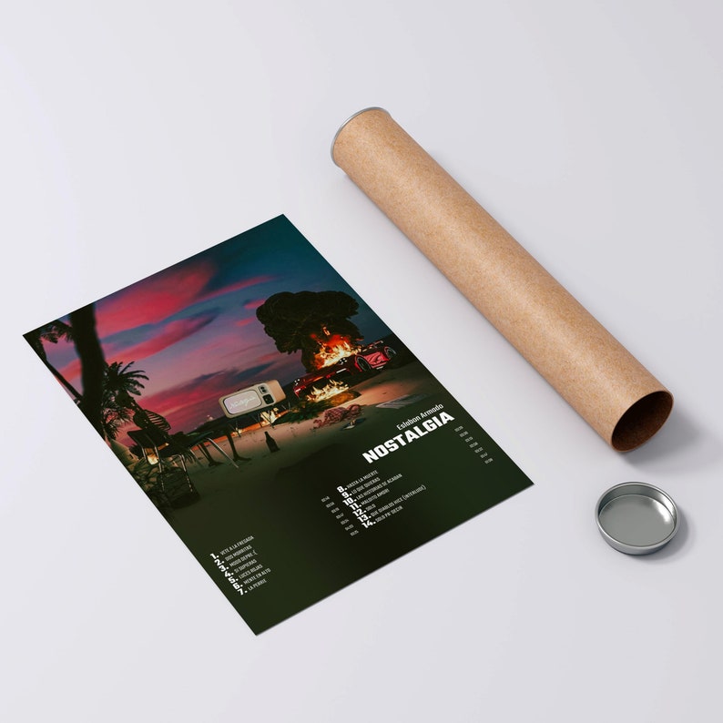 Eslabon Armado Nostalgia Album Cover Poster Wall Art - Etsy Australia