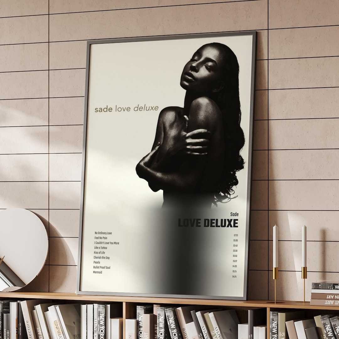 Sade Love Deluxe Album Cover Poster Music Poster Home - Etsy