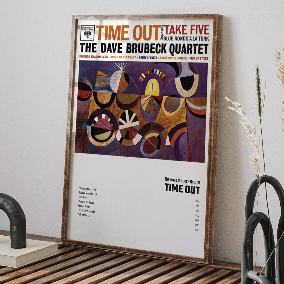 The Dave Brubeck Quartet Time Out Album Cover Poster Music - Etsy UK