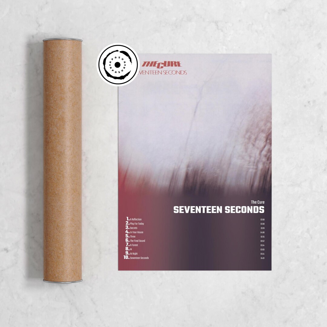 The Cure Seventeen Seconds Album Cover Poster Wall Art - Etsy