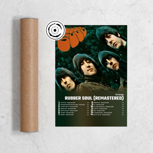 Beatles Rubber Soul Album Cover - Etsy