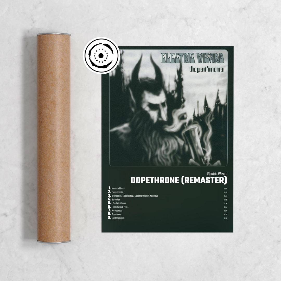 Electric Wizard Dopethrone Remaster Album Cover Poster - Etsy