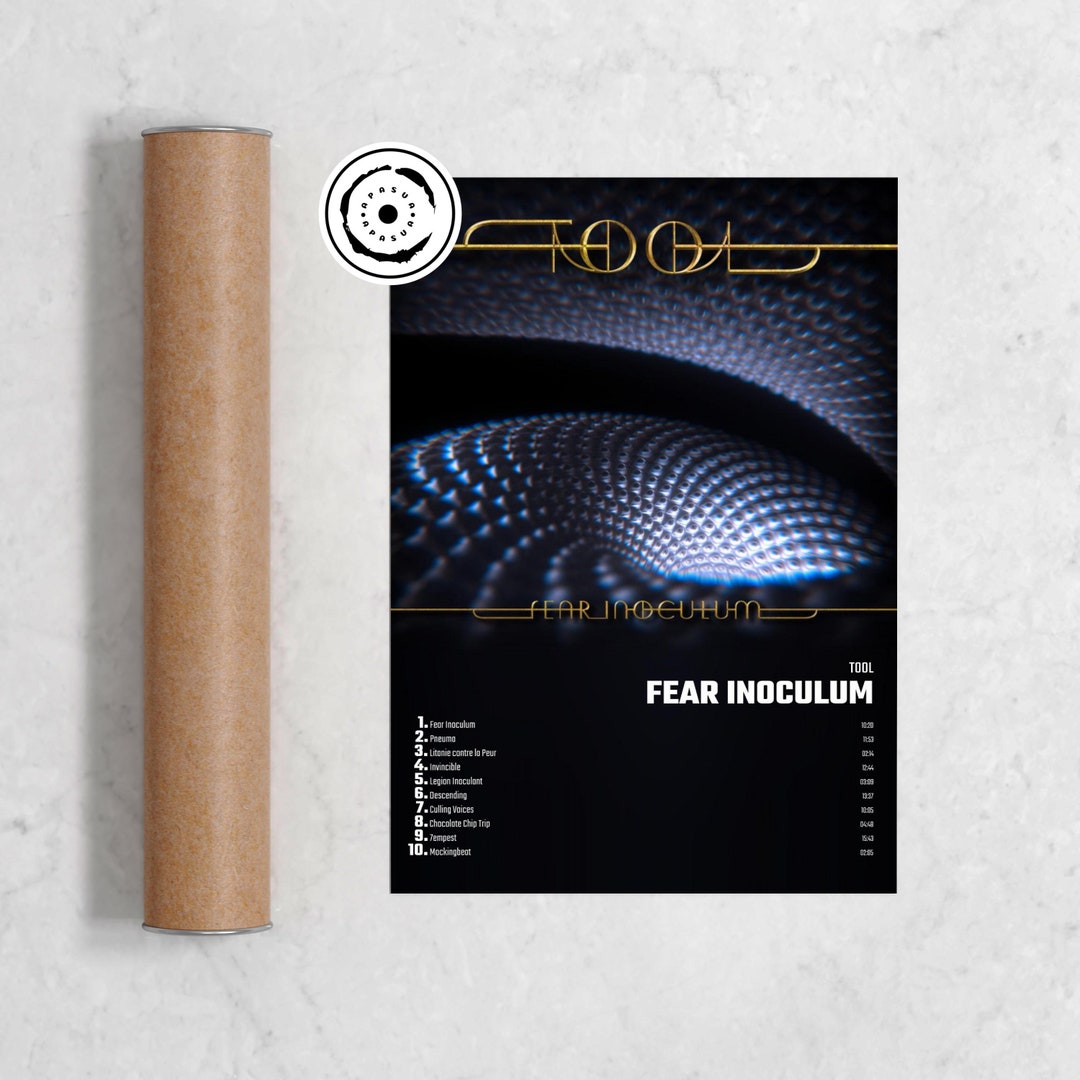 TOOL Fear Inoculum Album Cover Poster Wall Art Semi-gloss - Etsy