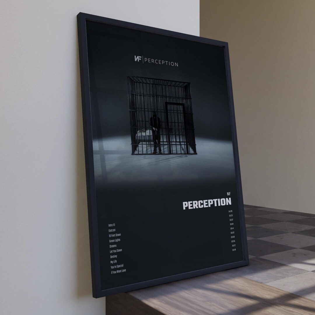 NF Perception Album Cover Poster Music Poster Home Decor - Etsy