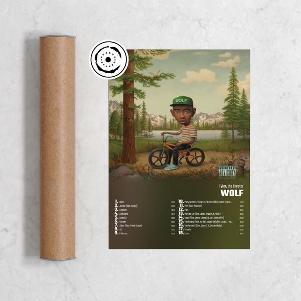 Wolf Tyler the Creator Poster - Etsy