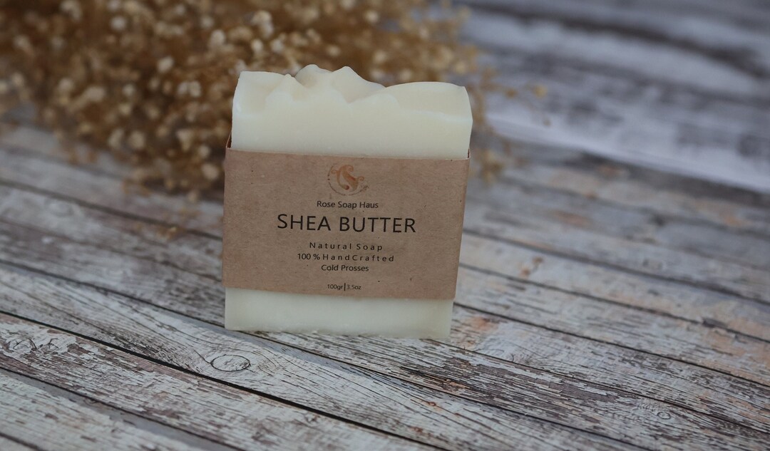 Shea Butter Moisturizing Soap, Cold Process Soap, Natural Handmade Soap ...