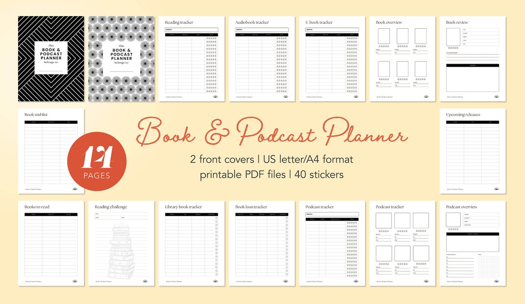 Daily Reading Log Digital Download, Book Club Reading Tracker ...
