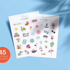 Travel Planner for Travel Itinerary, Travel Journal Printable, Digital ...