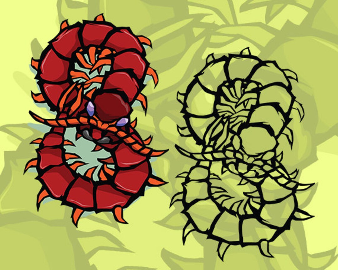 Centipede SVG BNG Bundle - Etsy