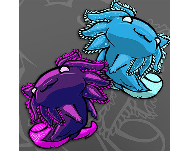 Axolotl SVG PNG Bundle - Etsy