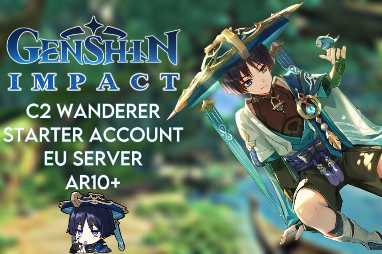 Genshin Impact C2 Wanderer Account EU Server read the - Etsy