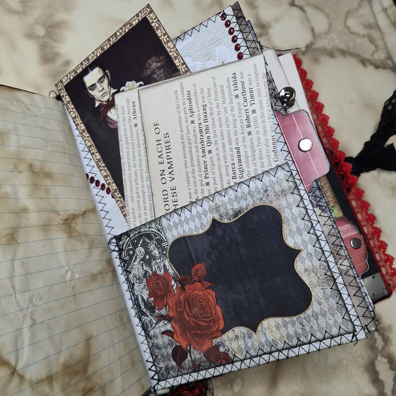 Vampire Journal - Etsy