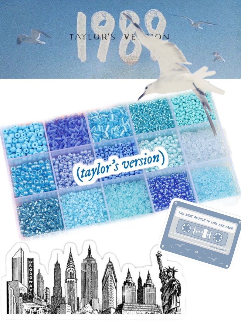 DIY Bead Kit Taylor Swift the Eras Tour Friendship Bracelets Beads Set ...