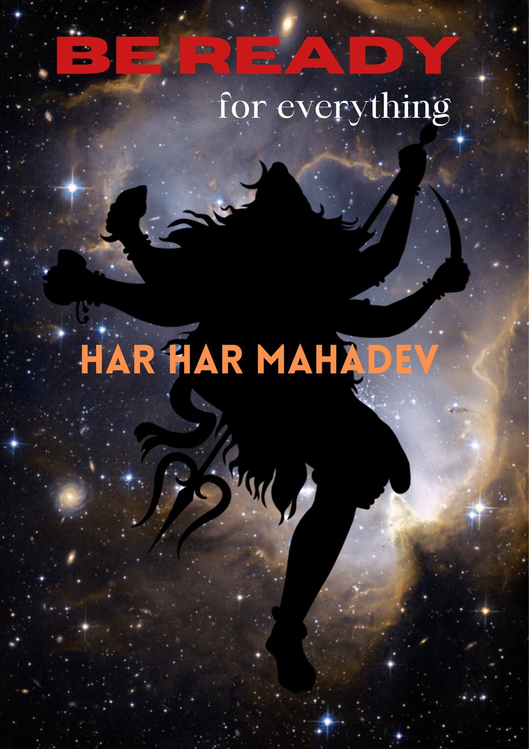 Mahadev Lord Shiva Spiritual Art Indian Gods Wall - Etsy