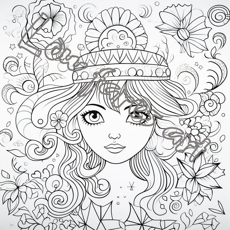Downloadable Coloring Page to Print - Etsy Australia