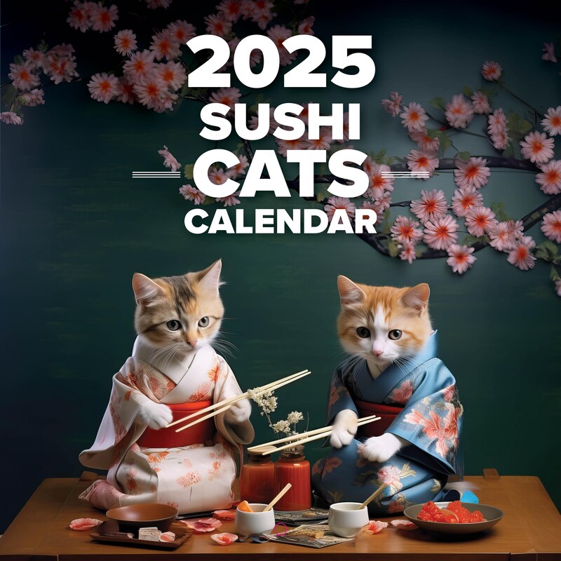 2026 Sushi Calendar - Etsy