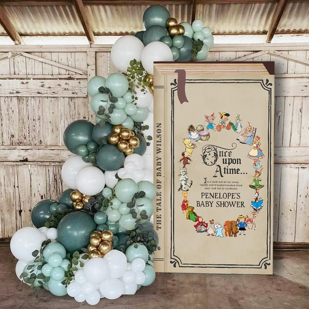 Made-to-order Digital File— 4x7 Feet Backdrop — Once Upon A Time Book ...
