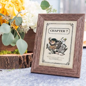 Downloadable Table Numbers Bundle / UNEDITABLE / Storybook Baby Shower ...