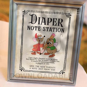 Downloadable 8x10 Sign / Not Self-editable / Storybook Baby Shower ...