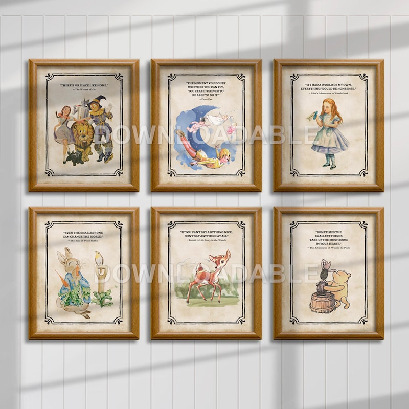 Storybook Characters - Etsy