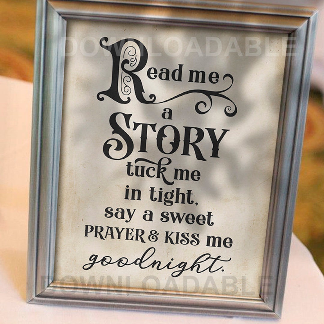 Downloadable 8x10 Sign / UNEDITABLE / Storybook Baby Shower Birthday ...