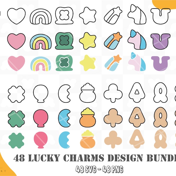 Lucky Charm Svg - Etsy