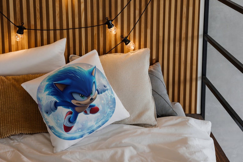 Sonic the Hedgehog Splash and Watercolor Digital Design PNG File ...