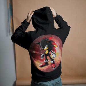 Sonic Shadow Splash and Watercolor PNG , Shadow the Hedgehog PNG ...