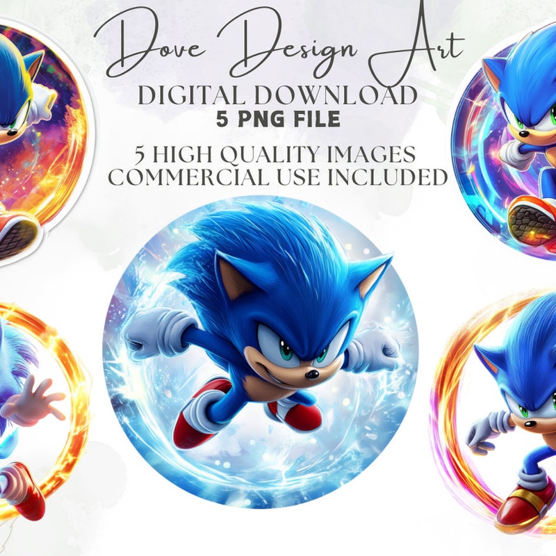 Sonic the Hedgehog Svg - Etsy