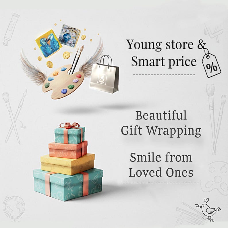 Pintura original de leão, arte de parede do zodíaco de Leão, 16x12, luz ...