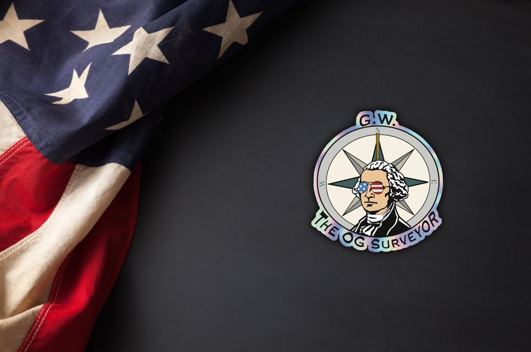 The O.G. Surveyor Sticker - Etsy