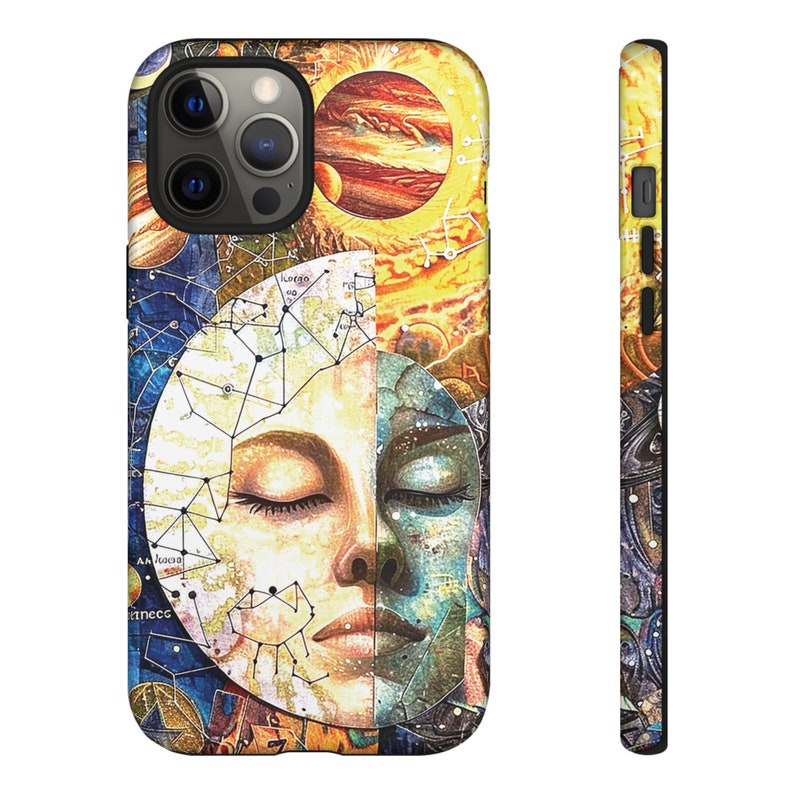 Woman in the Moon Phone Case, for Iphones 12-15 and Samsung S23 and S24 ...