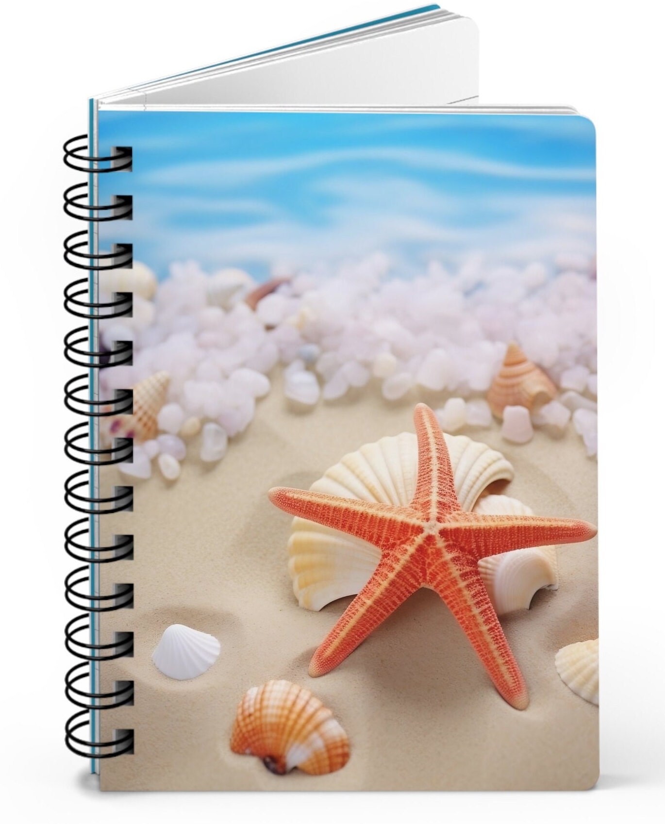 Starfish Beach Notebook With Glossy Laminated Cover, Another Starfish ...