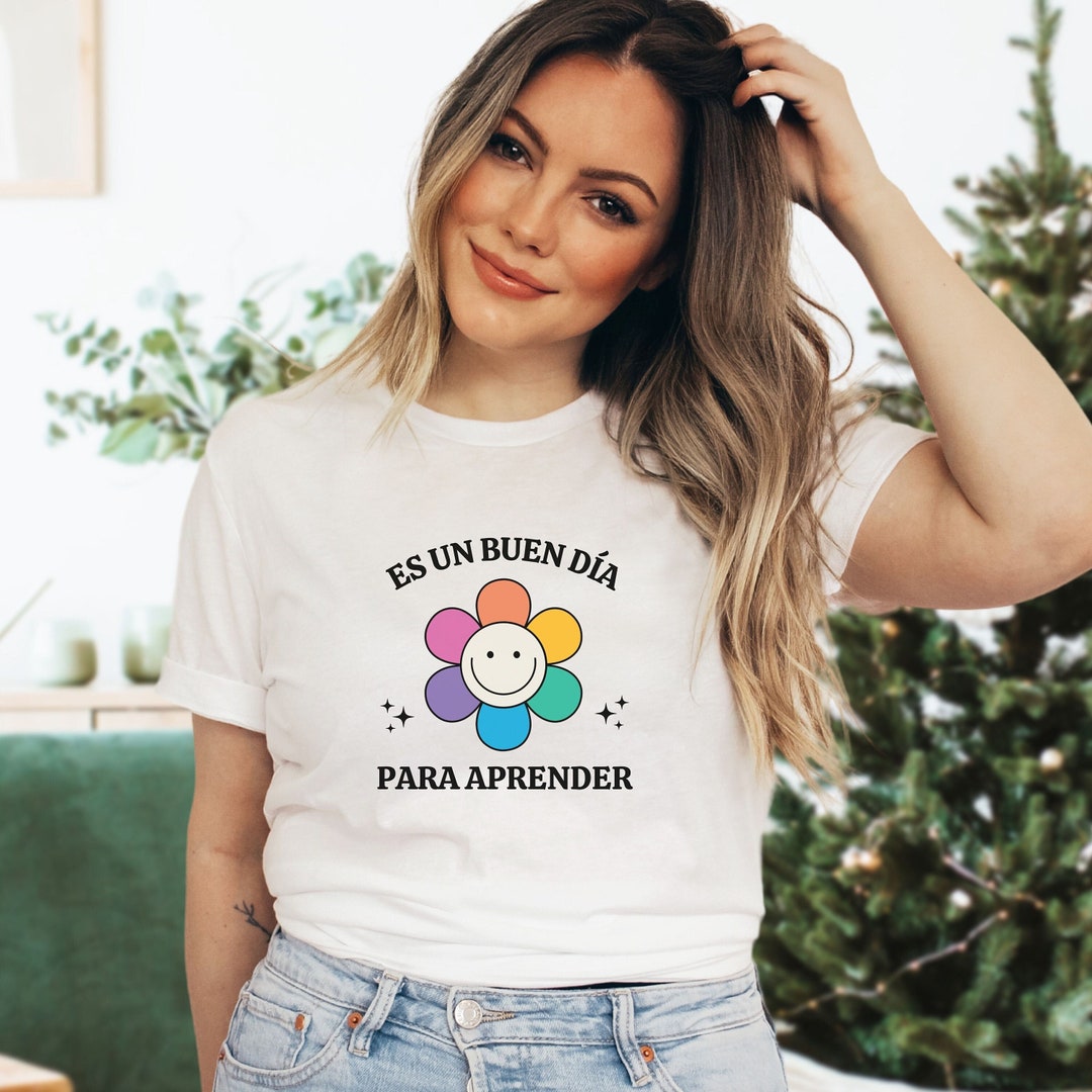 Bilingue Teacher Shirt, Es Un Buen Dia Shirt, Spanish Teacher Gift ...