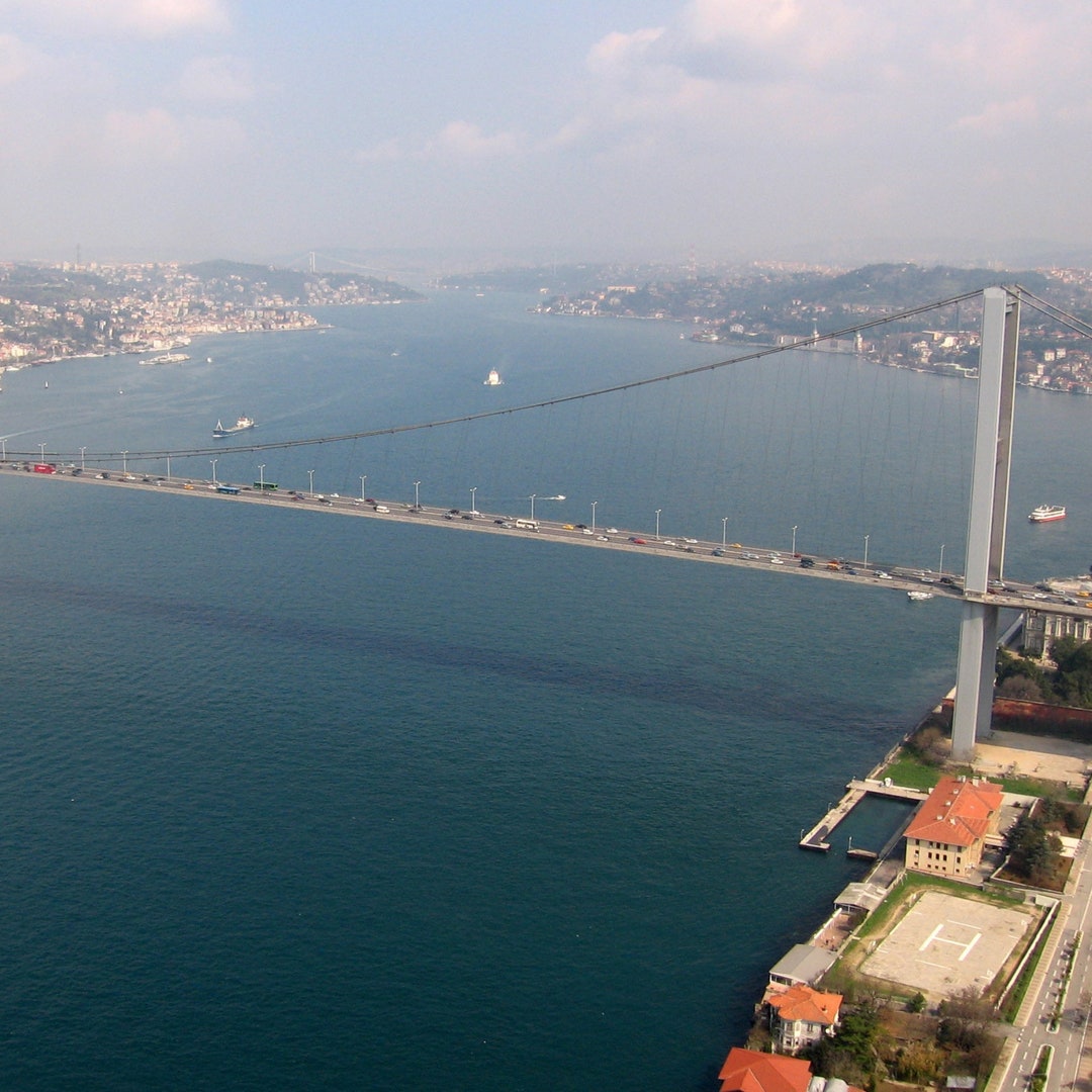 Istanbul Strait the Bosphorus Bridge Mythological Treasure - Etsy