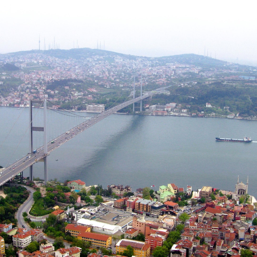 Istanbul Another View Bosphorus Bridge Mythological Treasure ...