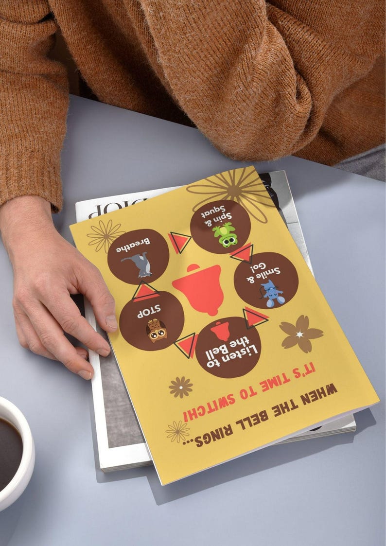 Editable Transition Chart for Preschool | Printable Routine Visual ...