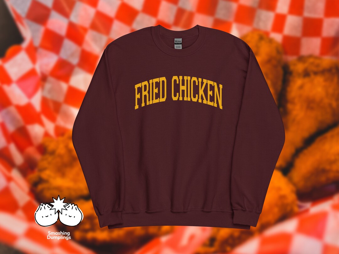 The "fried Chicken" Varsity Sweater | Foodie, American College ...