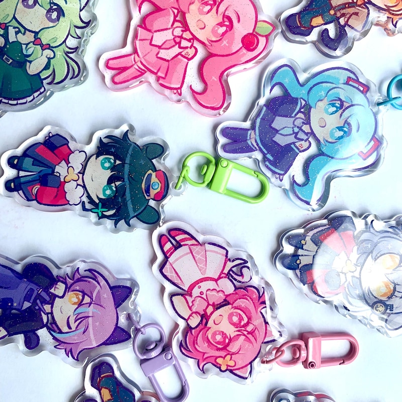 Mizuki Pjsk Keychain - Etsy UK