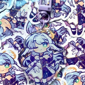 Honkai Star Rail Keychains (sunday, Robin, Aventurine, Dr Ratio ...
