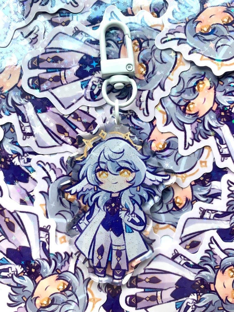 Honkai Star Rail Keychains (sunday, Robin, Aventurine, Dr Ratio ...