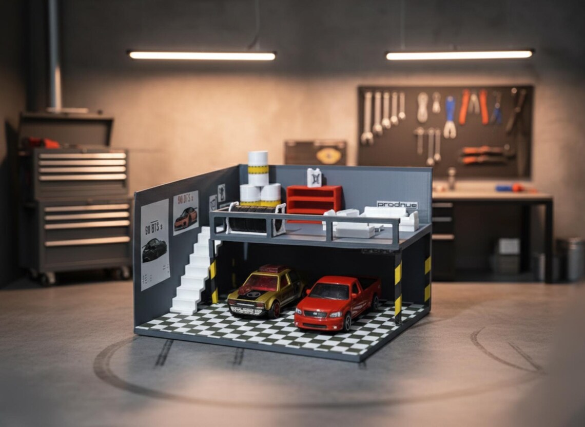 2-story Diorama Set. Dimensions (147x147x88mm) - Etsy