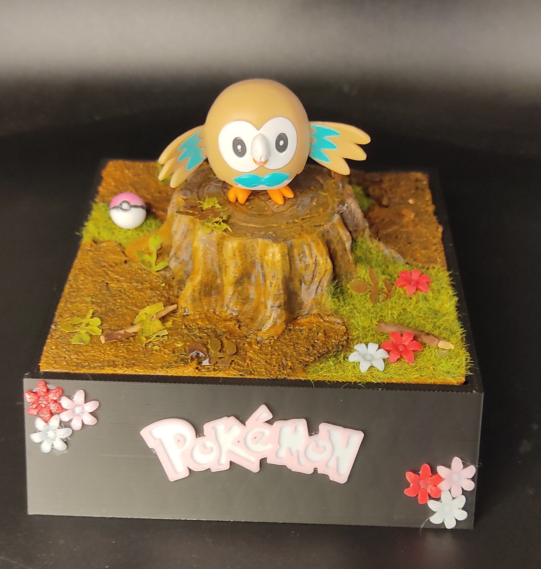 POKEMON Diorama Tree Trunk - Etsy