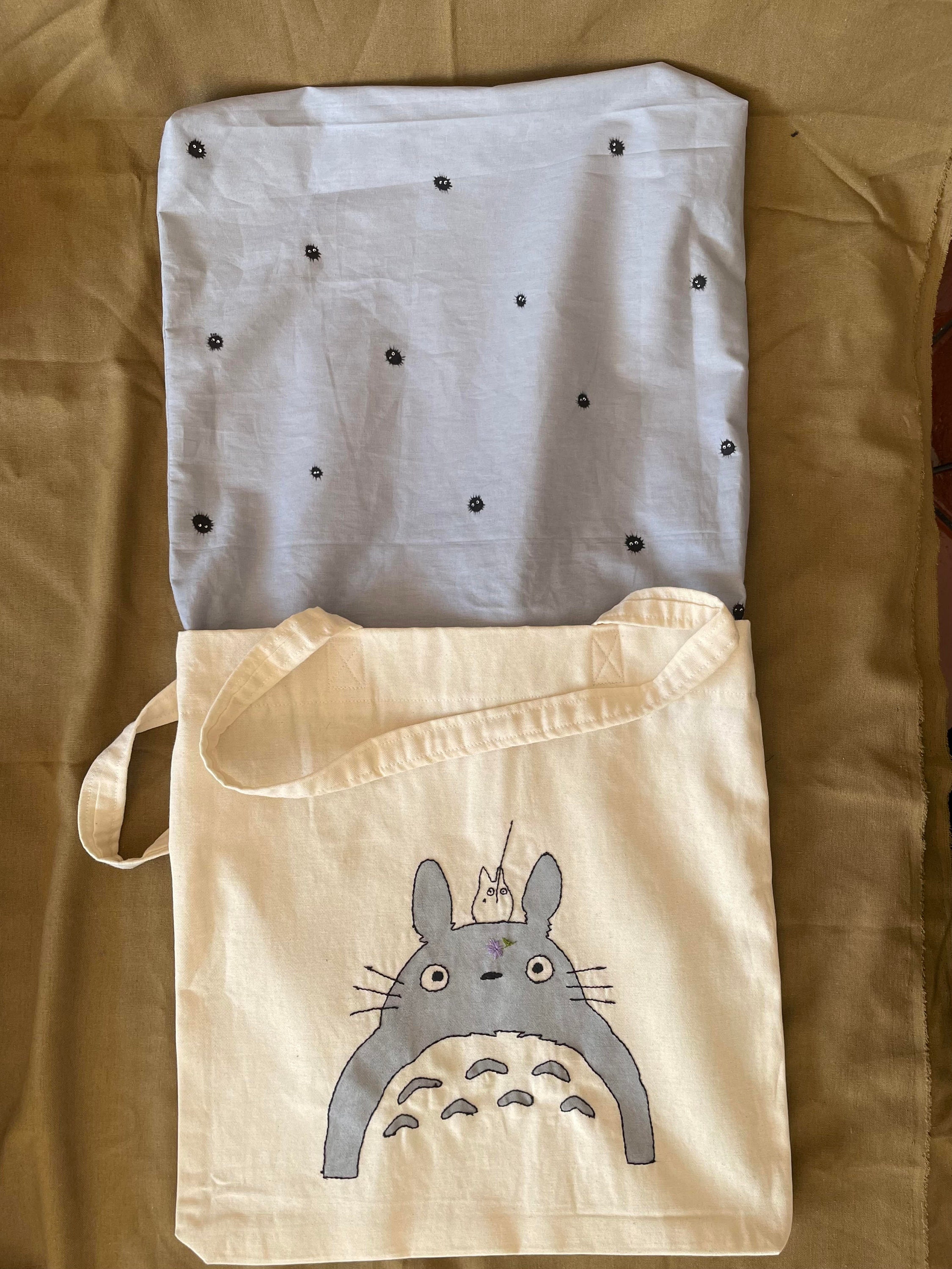 Tote Bag My Neighbor Totoro (ghibli) 40x40 (cm) - Etsy