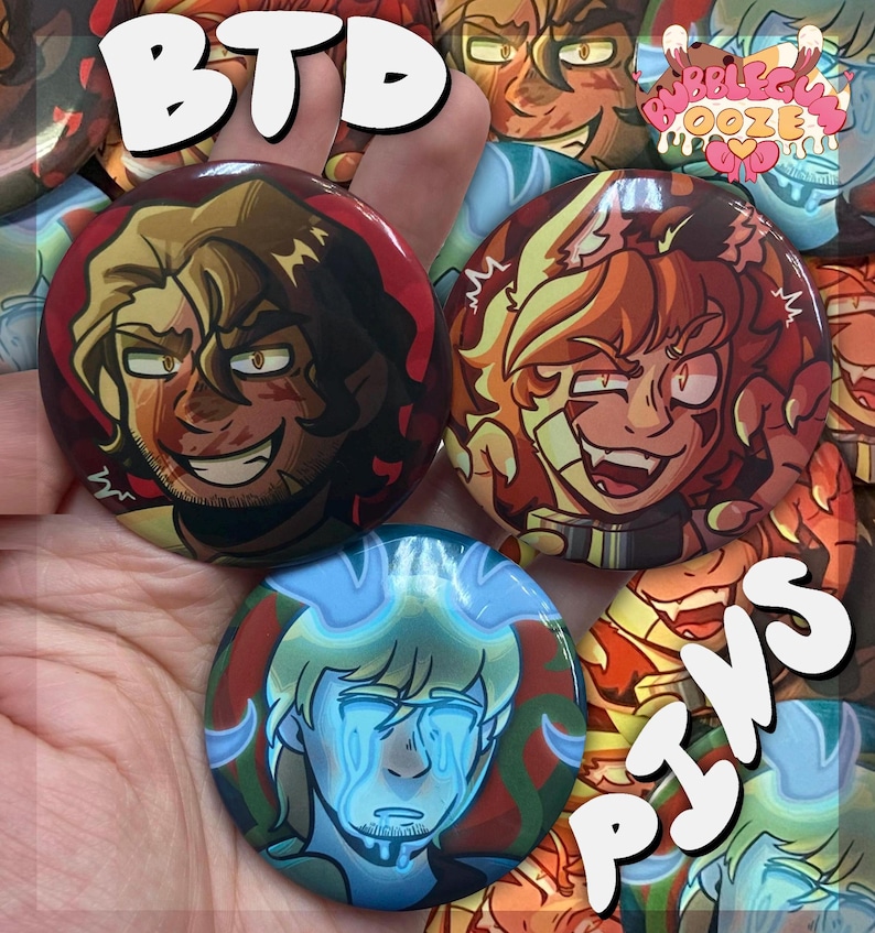 Boyfriend to Death [glossy Pin Badges / Buttons] - Ren, Strade ...